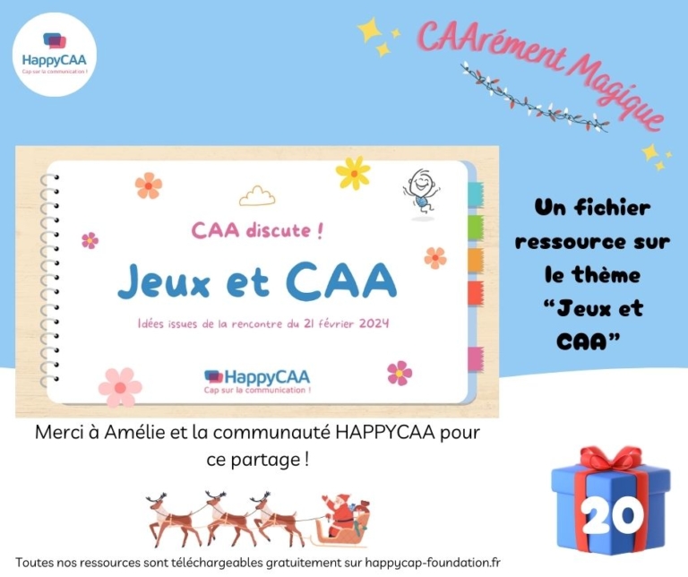 CAArément magique : des ressources de Noël en CAA HappyCap